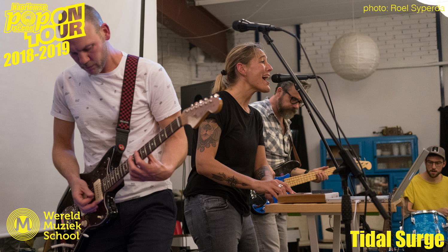 HAARLEMSE POPSCENE ON TOUR: TIDAL SURGE / DE BAK BAND ...