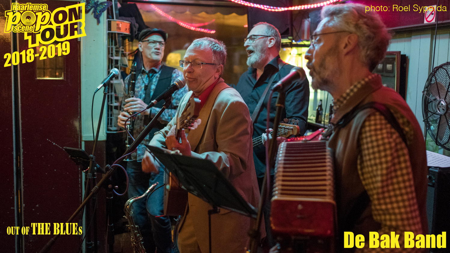 HAARLEMSE POPSCENE ON TOUR: LUCAS VAN RENS / DE BAK BAND @ OUT OF THE ...